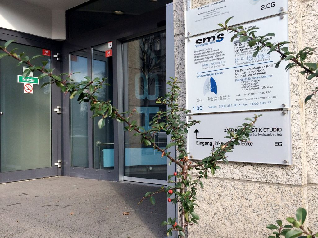 SMS Sportmedizin Berlin - Kontakt
